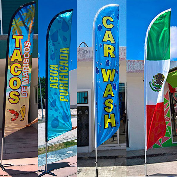 Banderas Publicitarias | Flag Banner | Banner Flag | Banderas Tipo Pluma