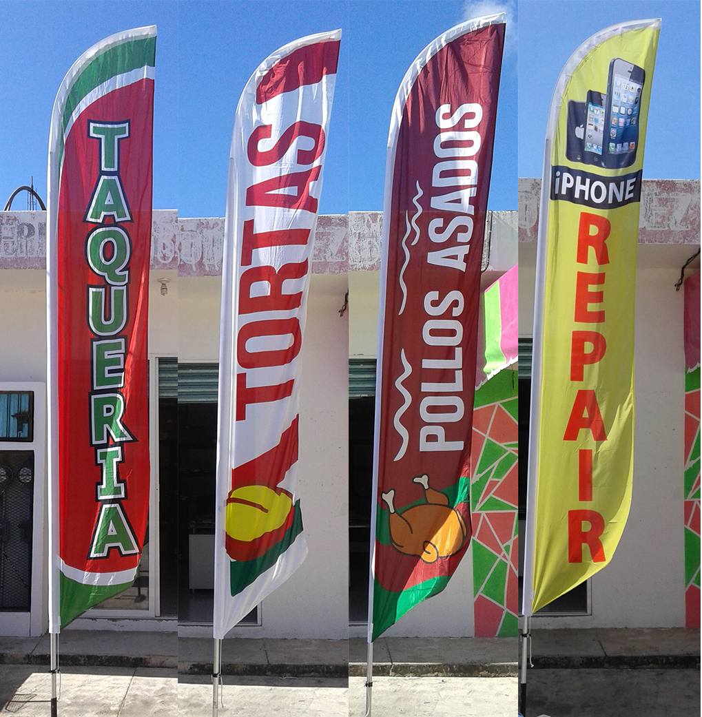 Banderas Publicitarias | Flag Banner | Banner Flag | Banderas Tipo Pluma